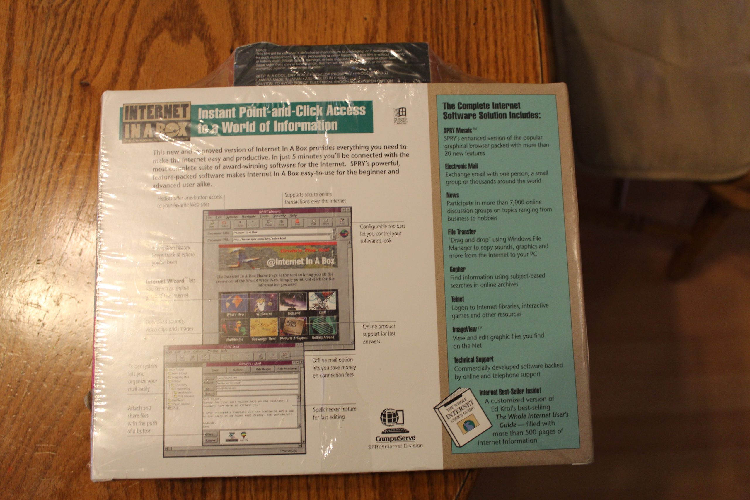 Opening an Internet time capsule—Internet in a Box for Win95 - Ars Technica
