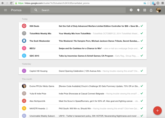 Google Inbox impressions: Bundle of (mixed) joy - Ars Technica