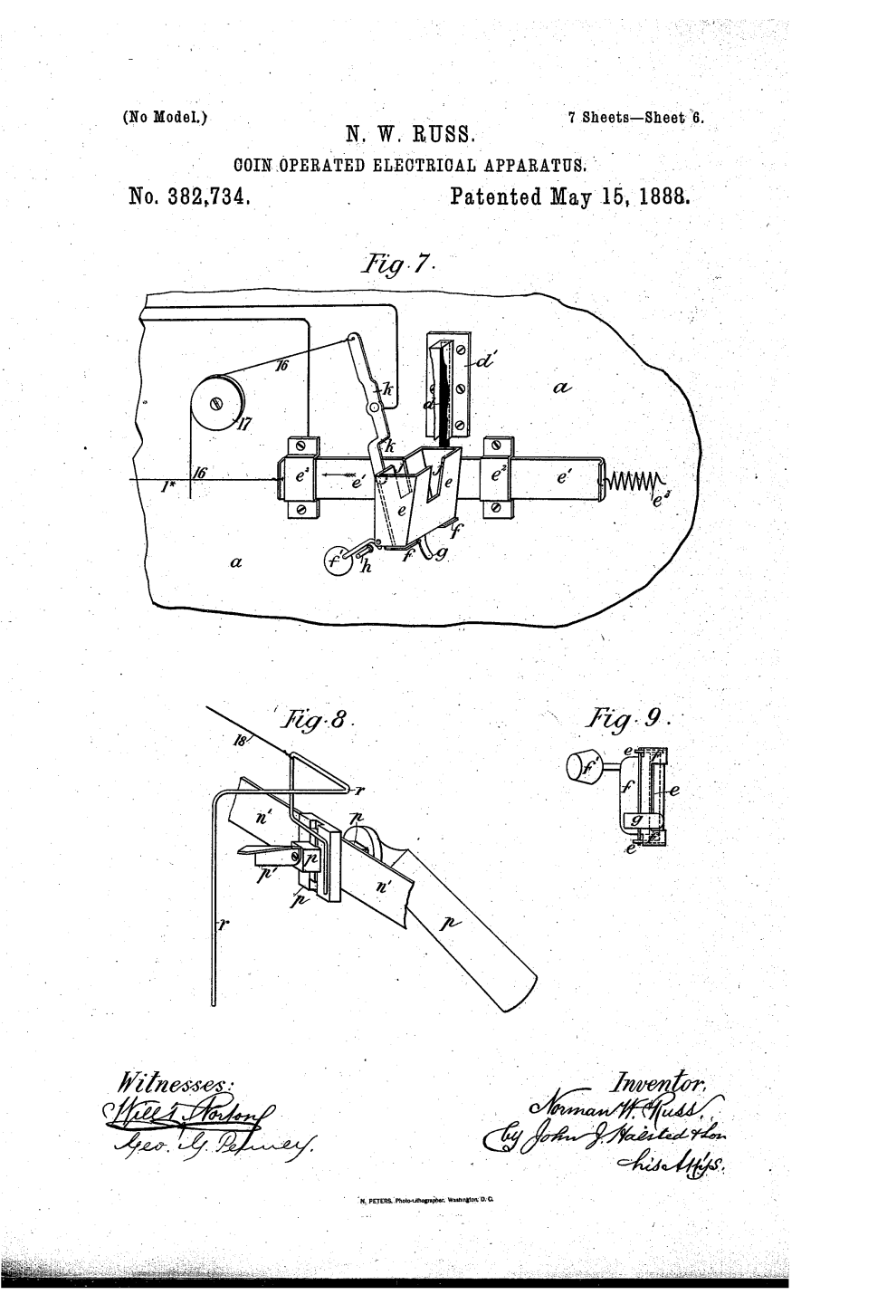 In 1888, one man patented a machine for vending “healthy” electric ...