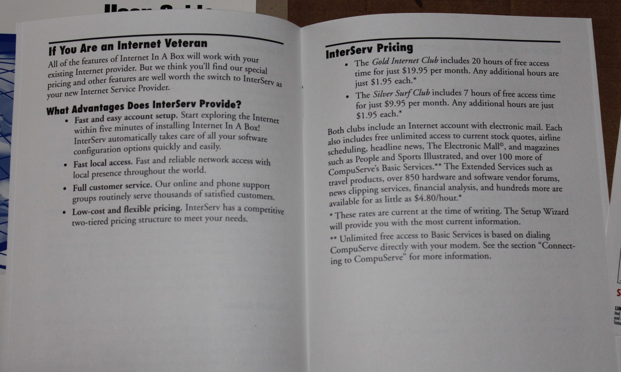 Opening an Internet time capsule—Internet in a Box for Win95 - Ars Technica