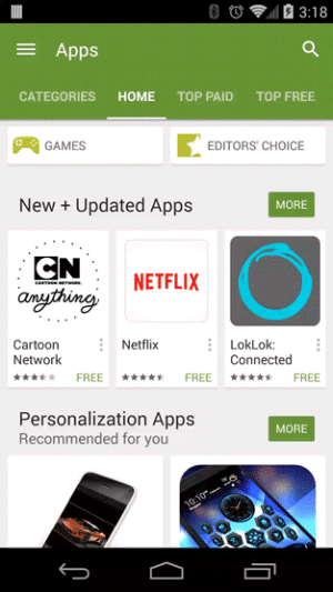 Gallery: Google Play Store gets a Material Design makeover - Ars Technica