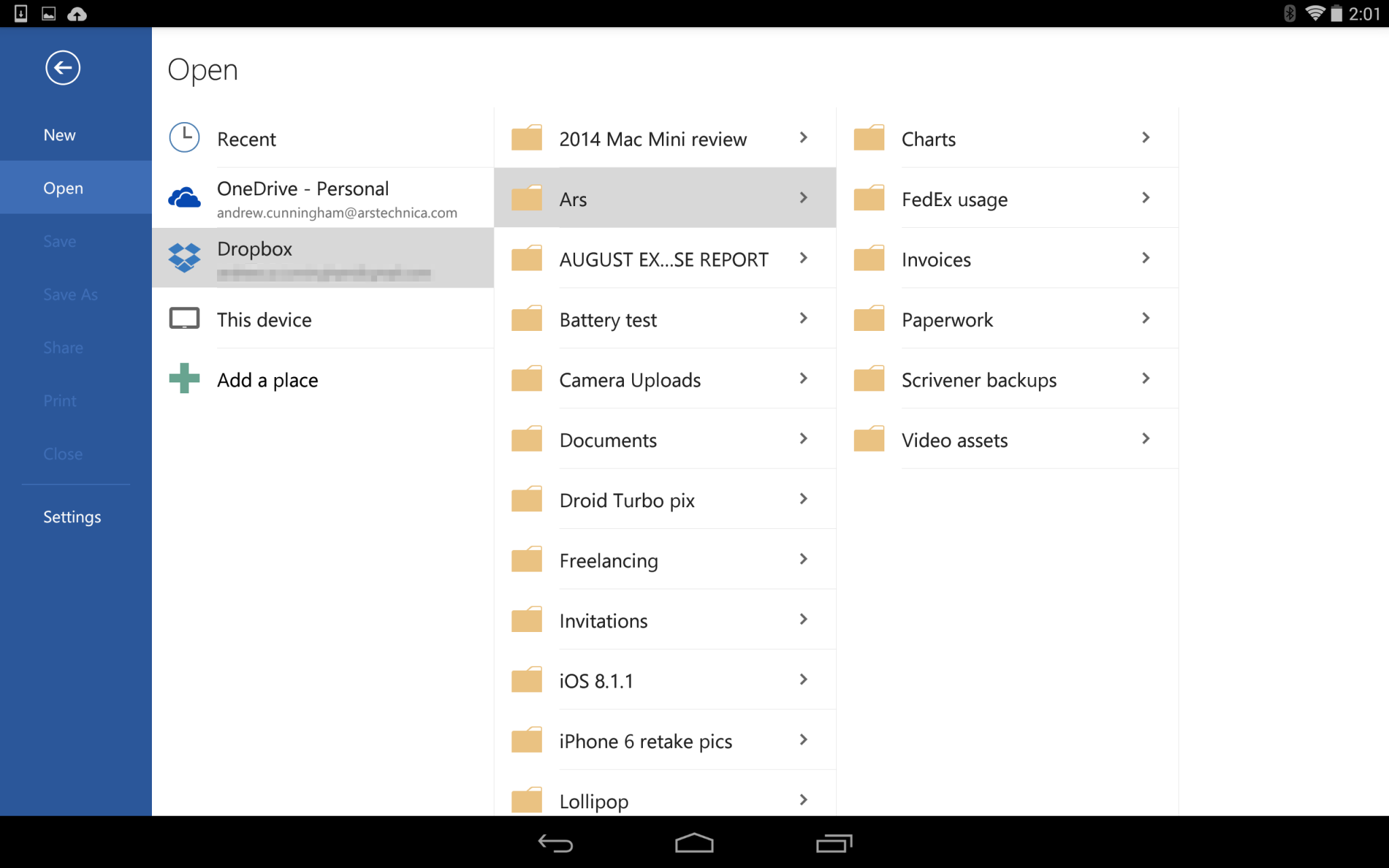 Preview: Office for Android tablets is like Office for iPad, but on ...