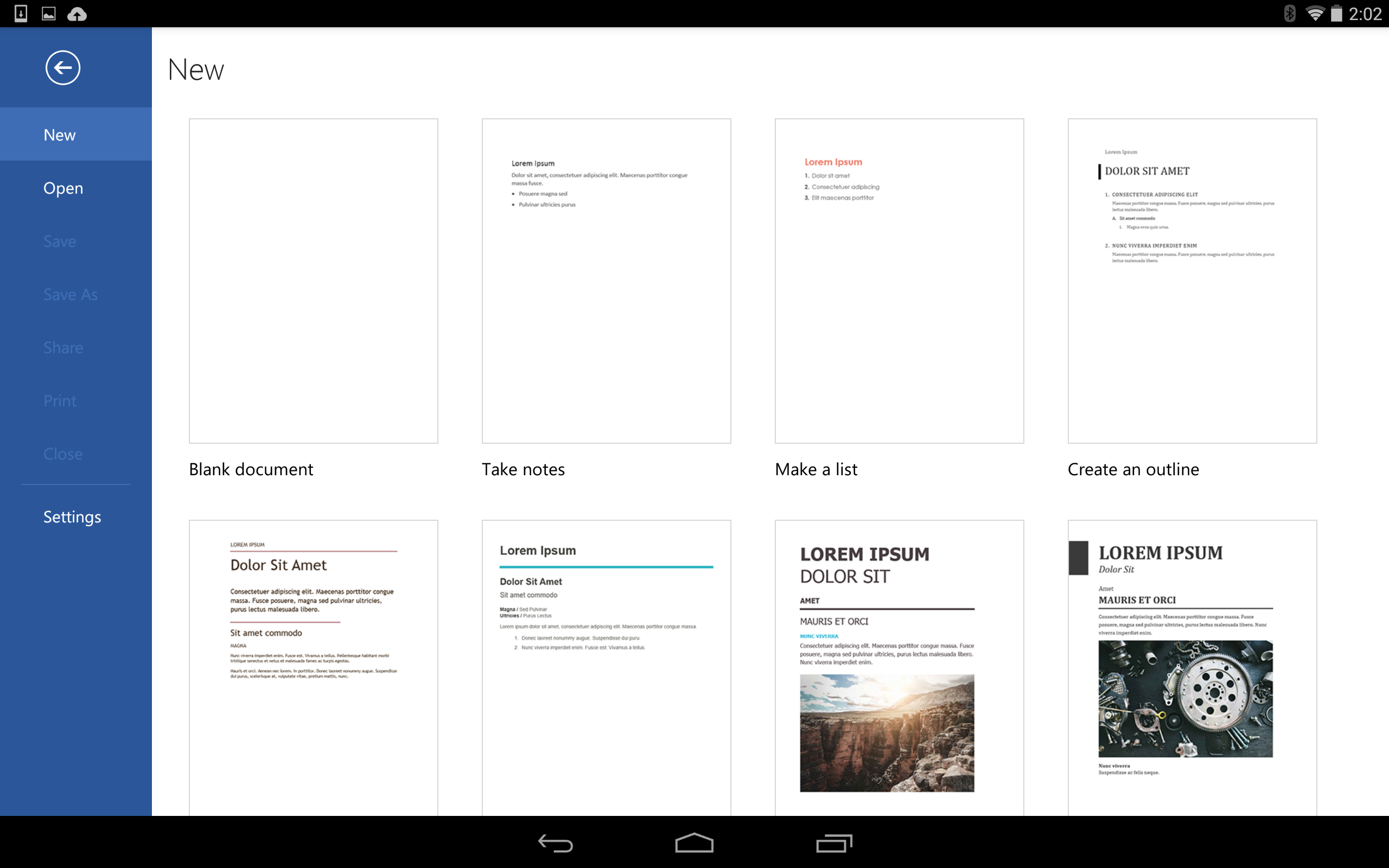 Preview: Office for Android tablets is like Office for iPad, but on ...