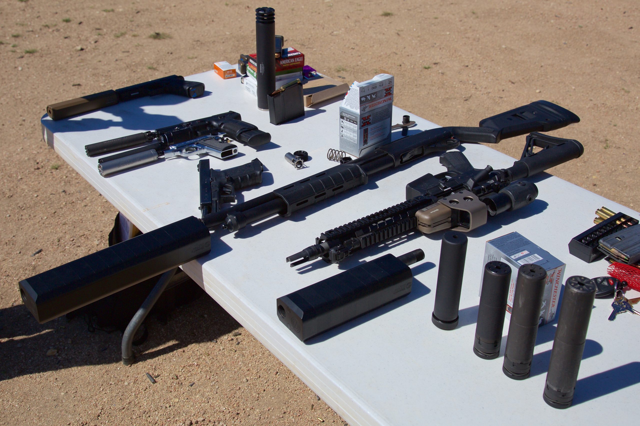 Learning the science behind silencers on the range with SilencerCo ...