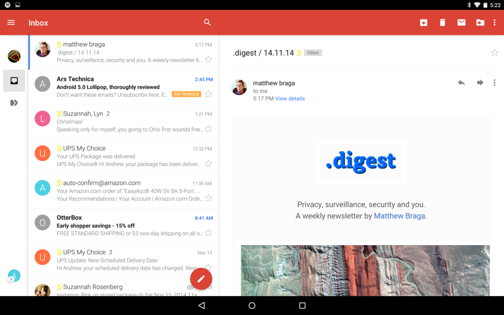 The Nexus 10, Lollipop, and the problem with big Android tablets - Ars ...