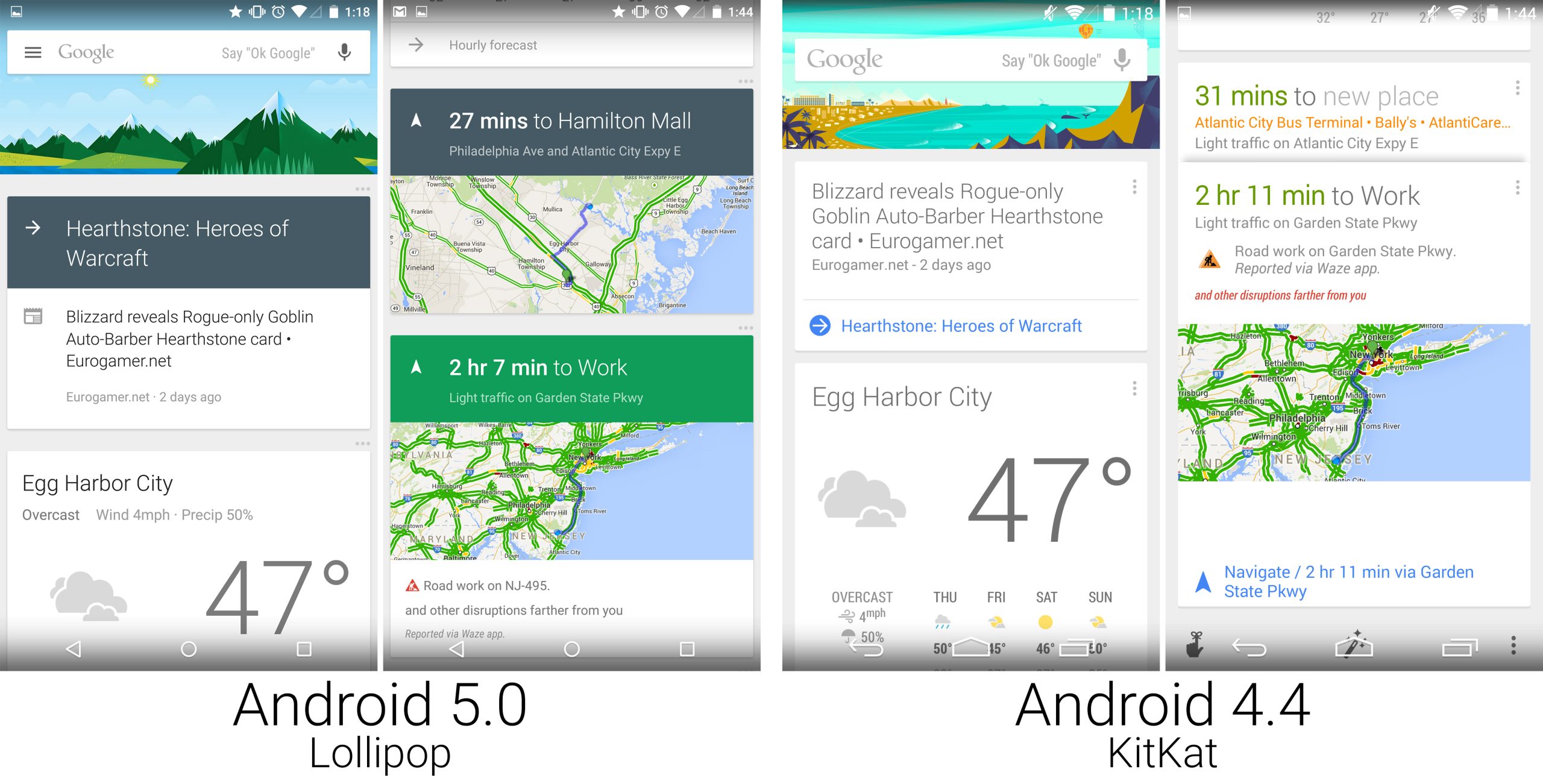 Gallery: Android 5.0 Lollipop, before and after - Ars Technica