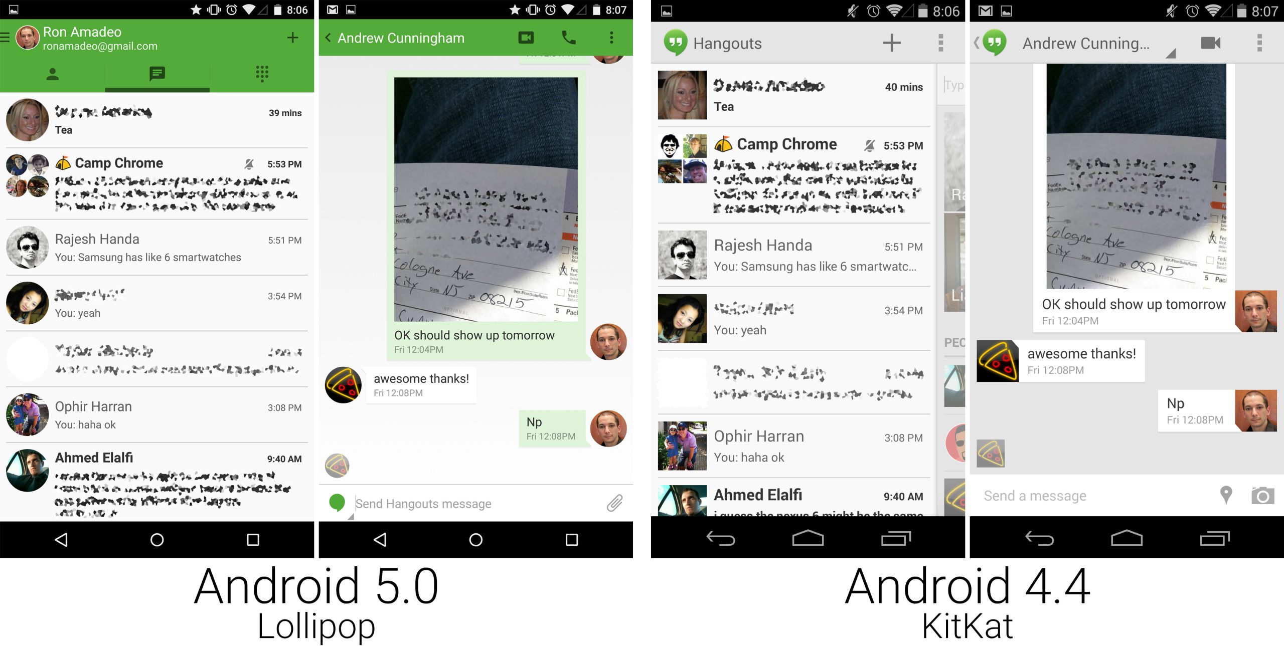 Gallery: Android 5.0 Lollipop, before and after - Ars Technica