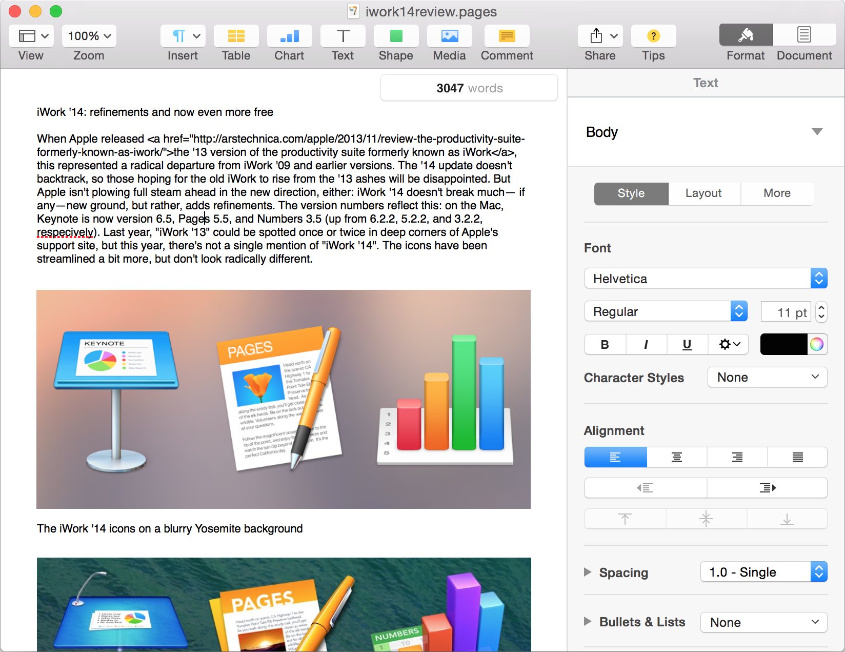 iWork ’14 review: Still waiting for that great leap forward [Updated ...