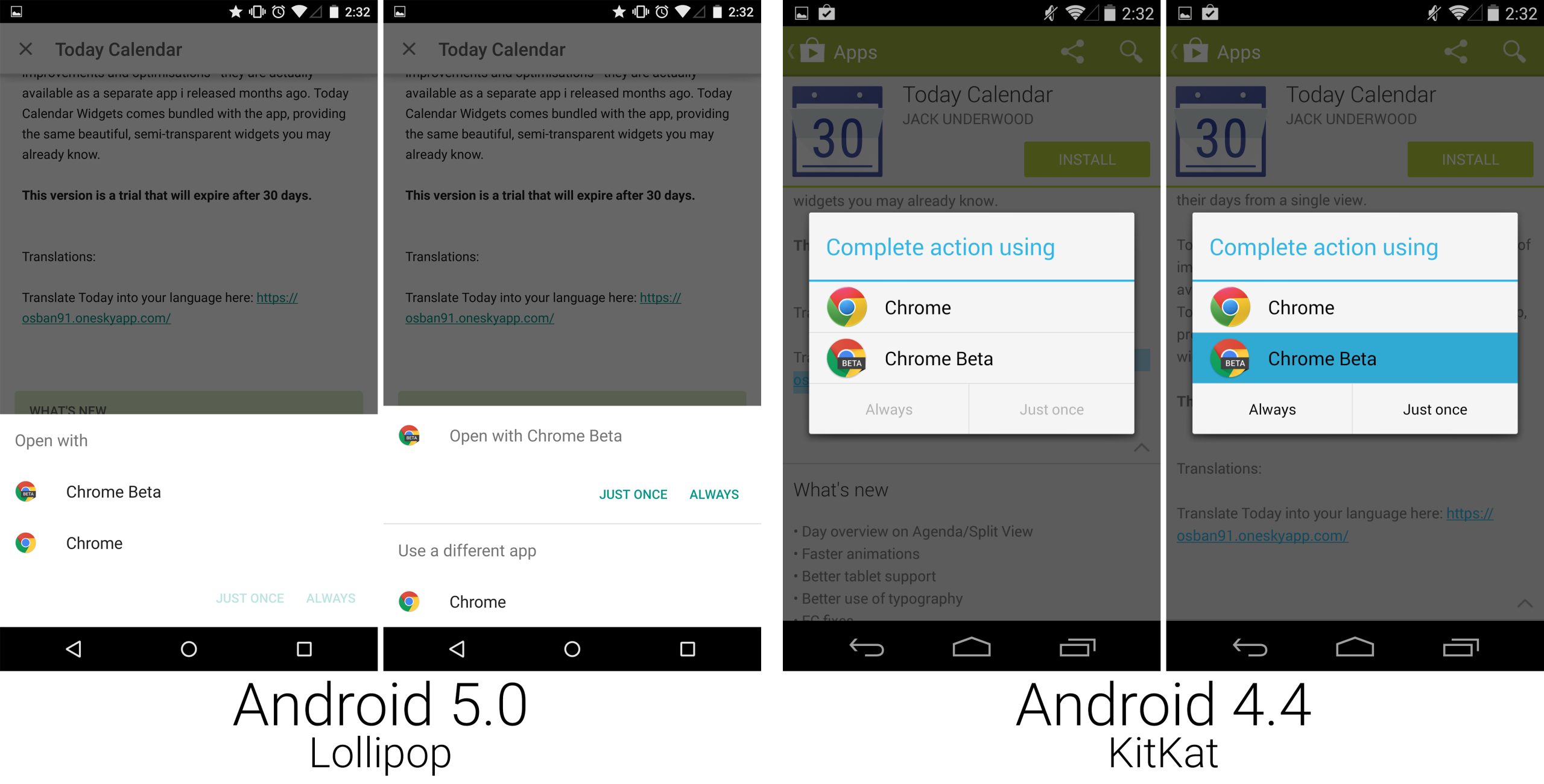 Gallery: Android 5.0 Lollipop, before and after - Ars Technica