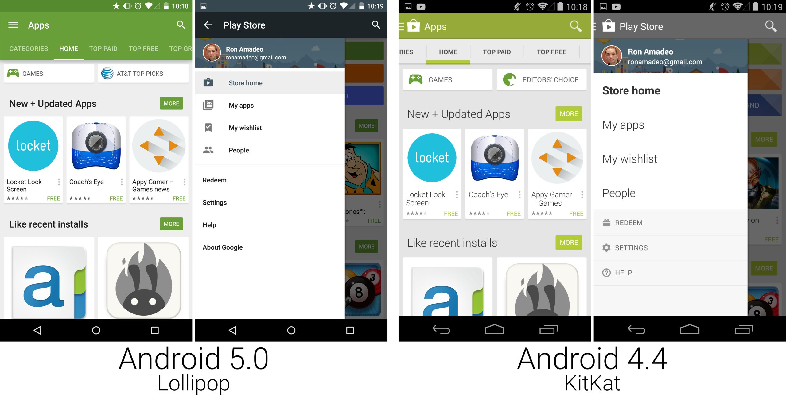 Gallery: Android 5.0 Lollipop, before and after - Ars Technica