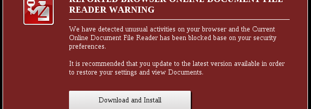 Fake browser warning your uncle might fall for delivers malicious ...