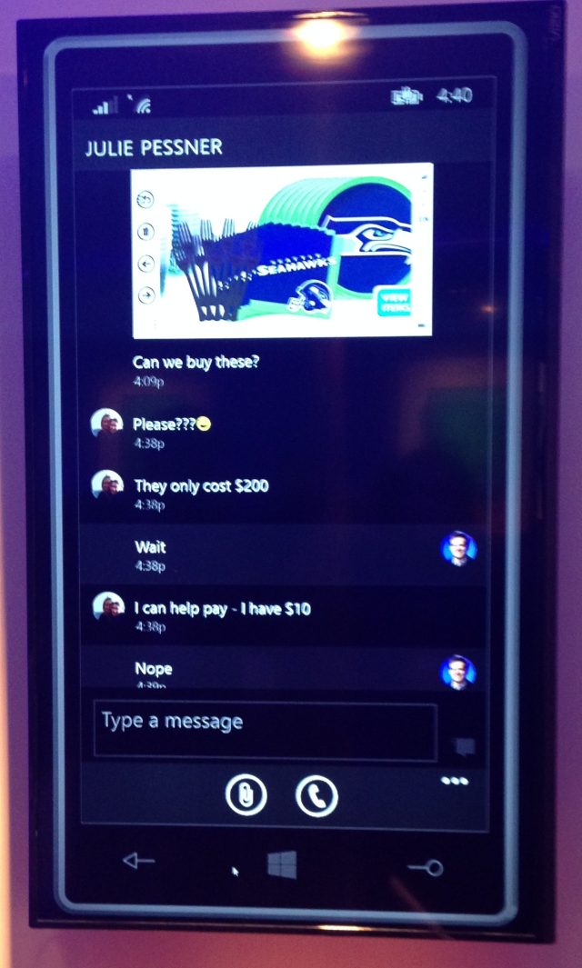 In pictures: Windows 10 on phones and its universal apps - Ars Technica