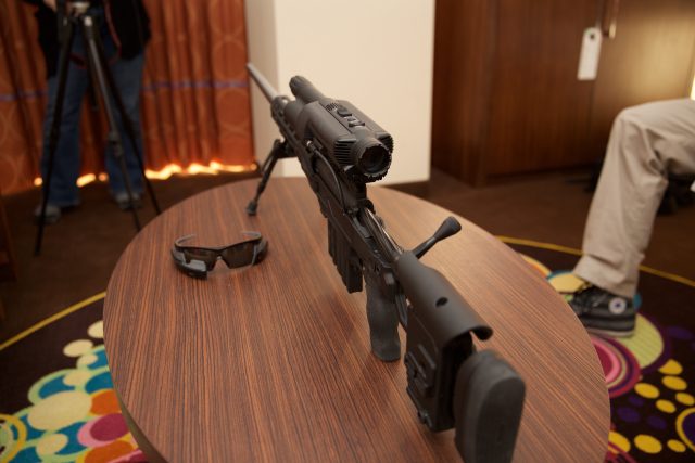 TrackingPoint shows off the “Mile Maker,” a rifle with 1,800-yard range ...