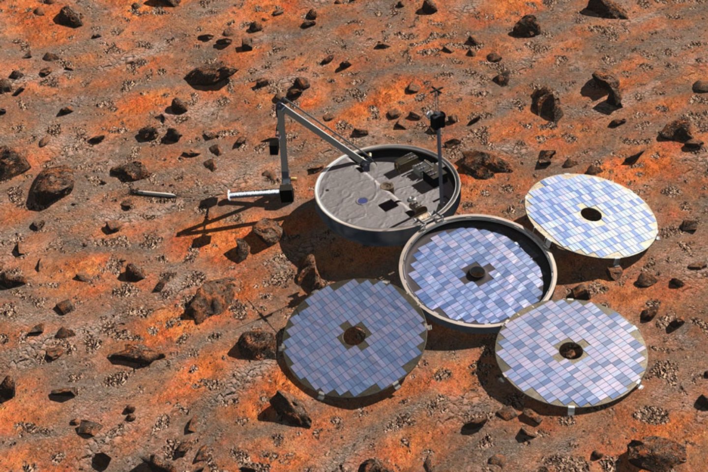 Lost Beagle 2 Mars lander found 11 years after launch - Ars Technica