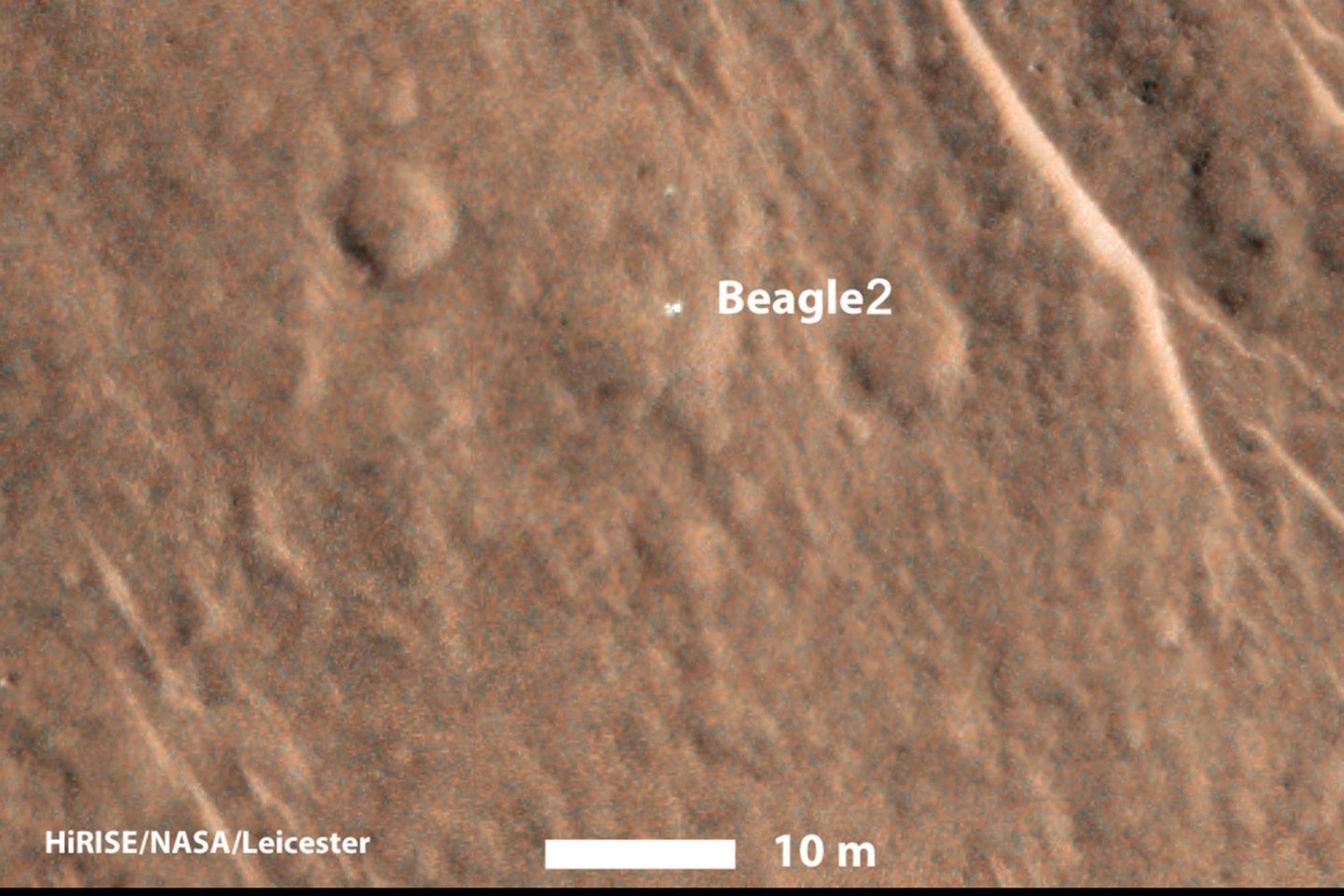Lost Beagle 2 Mars lander found 11 years after launch - Ars Technica