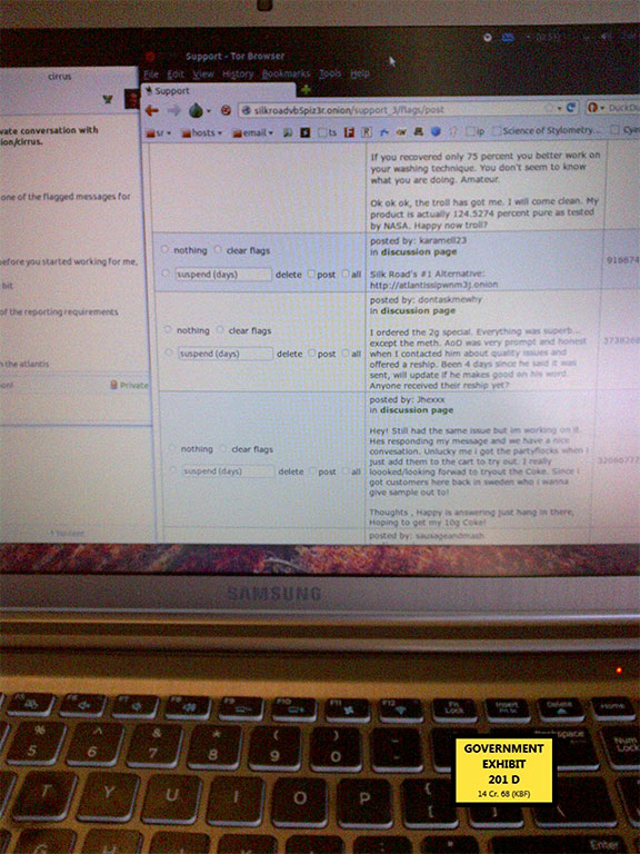 Drugs, chatlogs, and fake IDs: Images from the Silk Road trial - Ars ...