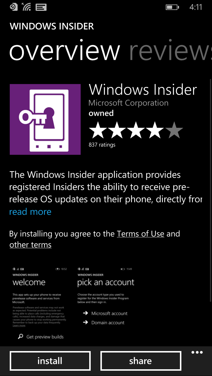 How to install (and uninstall) the Windows 10 preview for phones - Ars ...