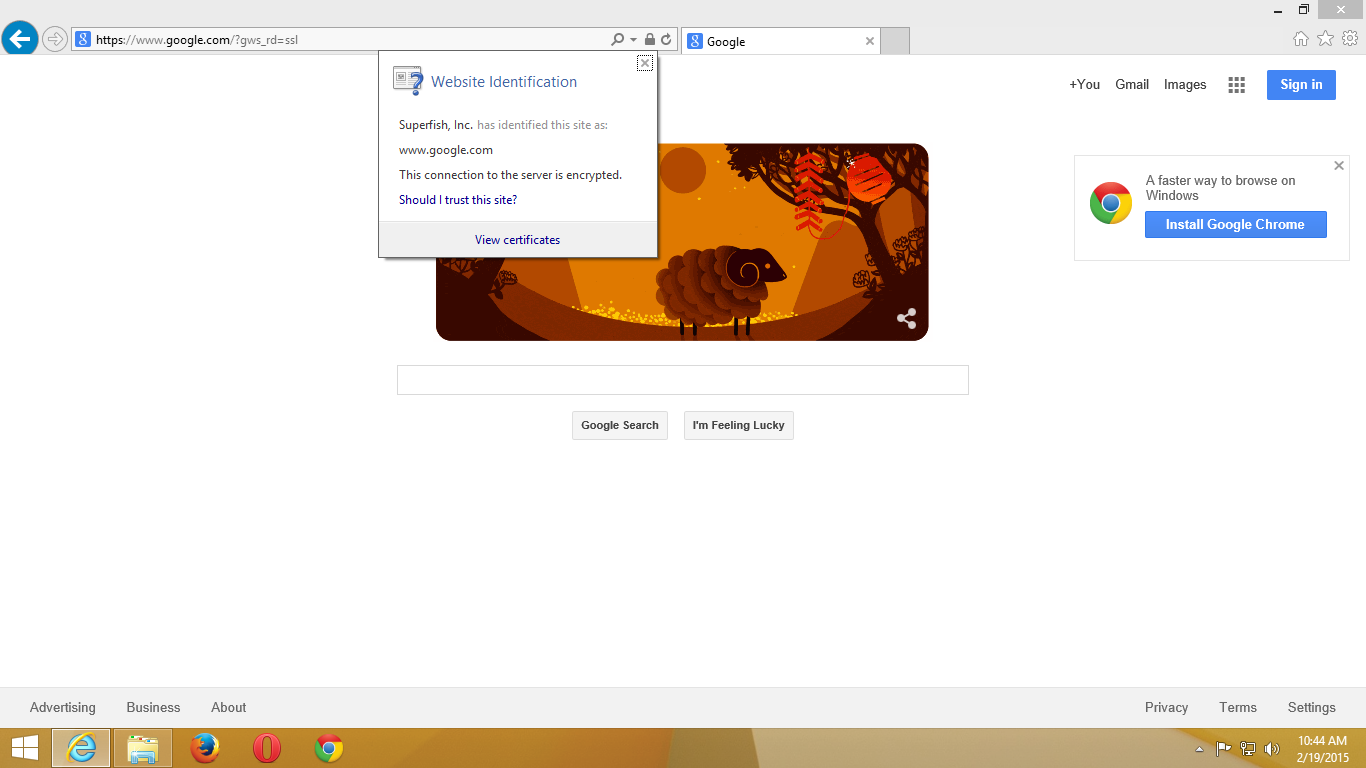 How to remove the Superfish malware: What Lenovo doesn’t tell you - Ars ...