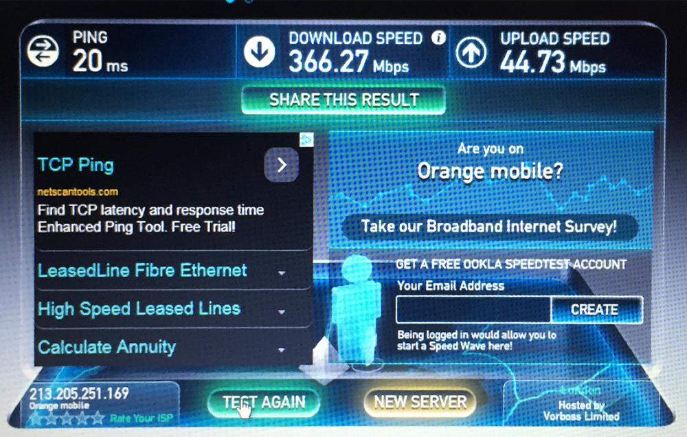 Hands-on with the fastest LTE network in Europe: 400Mbps down, 45Mbps ...