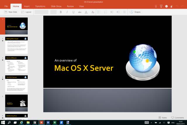 In Pictures: Touch Office in Windows 10 - Ars Technica