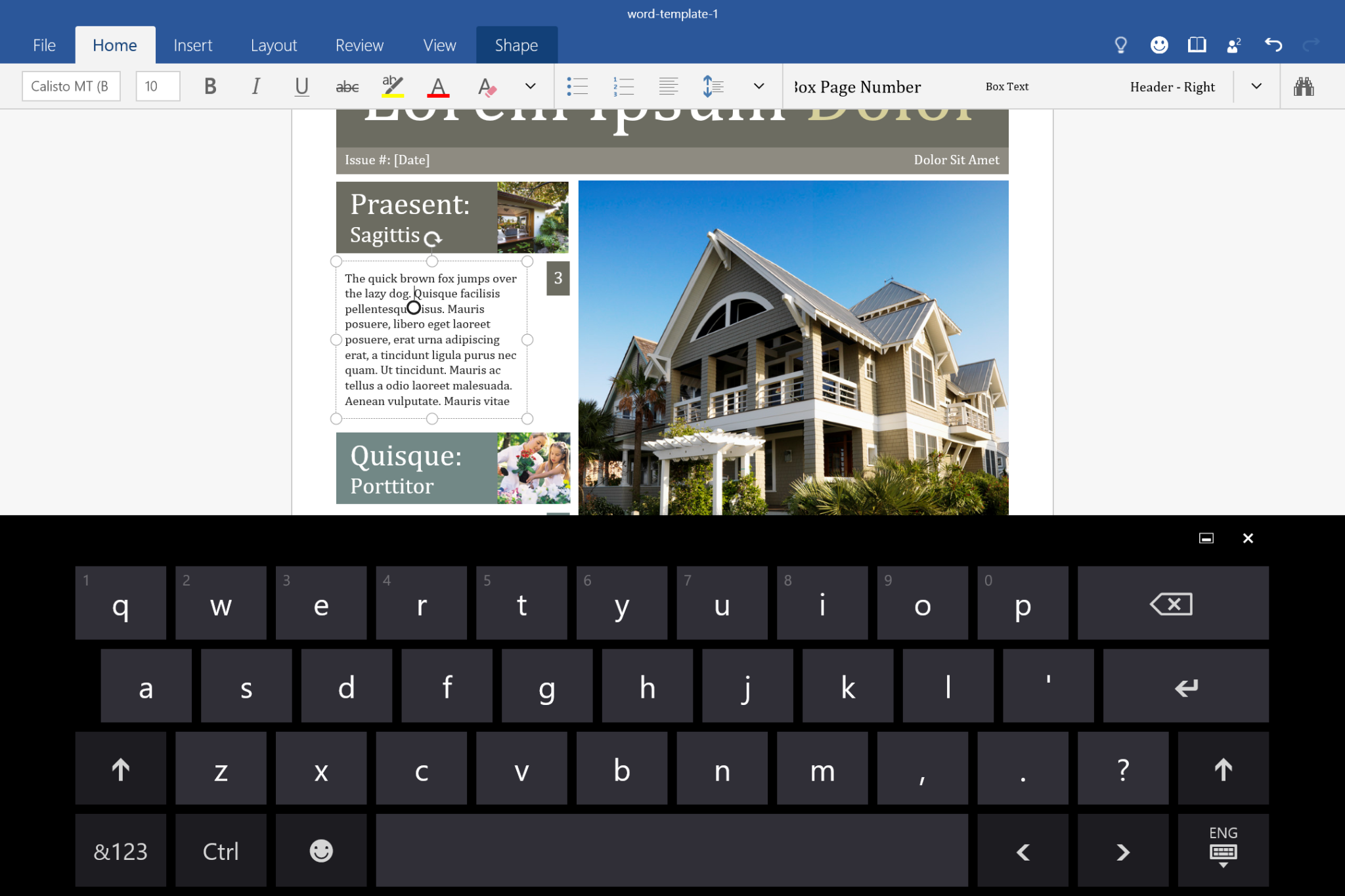 In Pictures: Touch Office in Windows 10 - Ars Technica