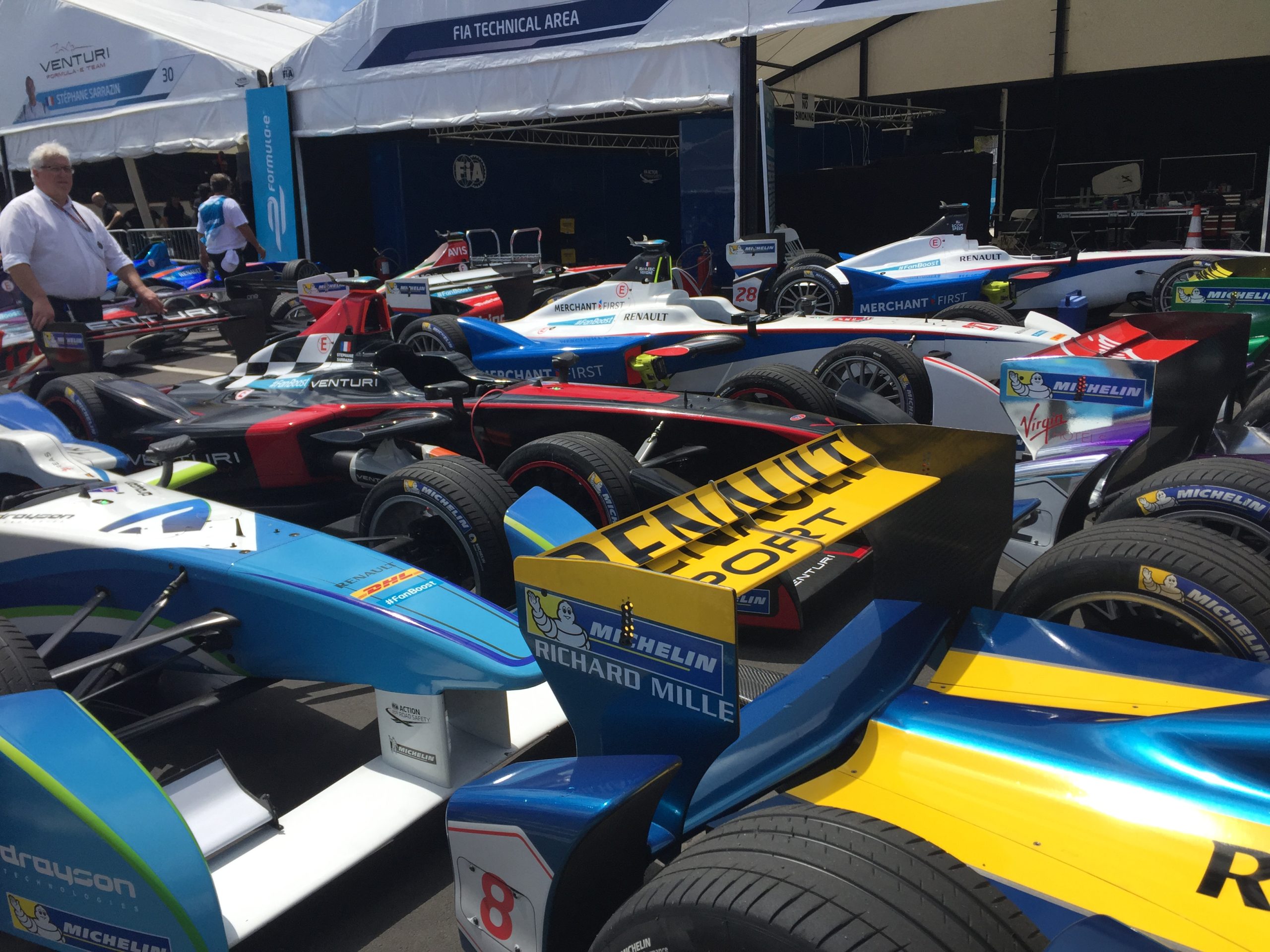 Racing goes electric: At the track with Formula E, the first e-racing ...