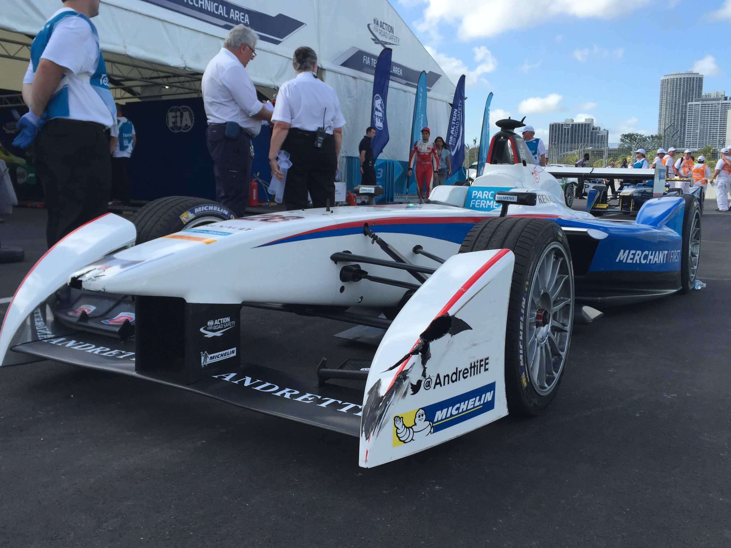 Racing goes electric: At the track with Formula E, the first e-racing ...