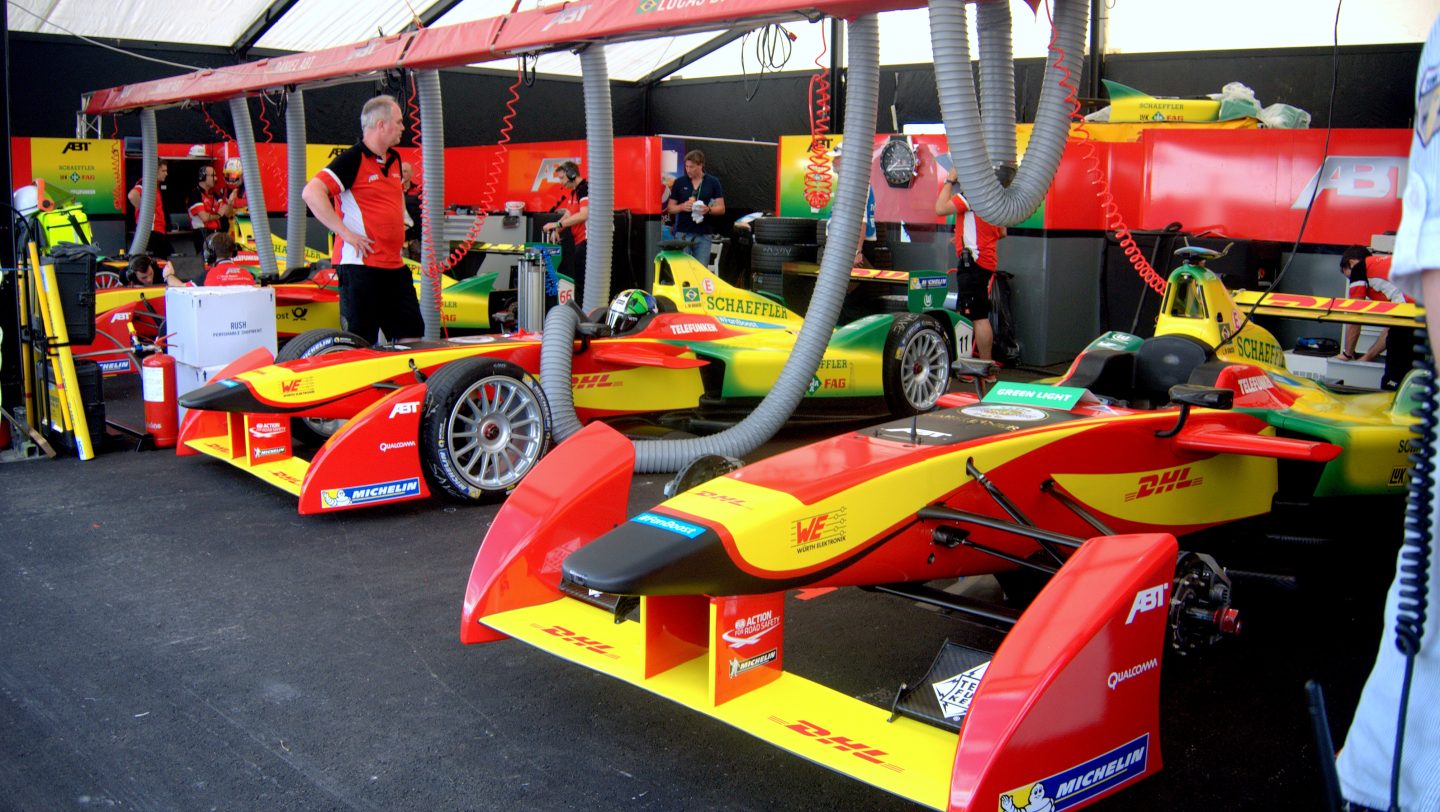Racing goes electric: At the track with Formula E, the first e-racing ...