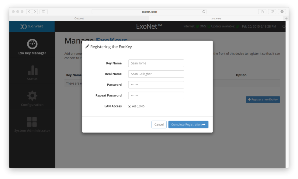 Ars tests ExoNet, the personal VPN that takes you home - Ars Technica