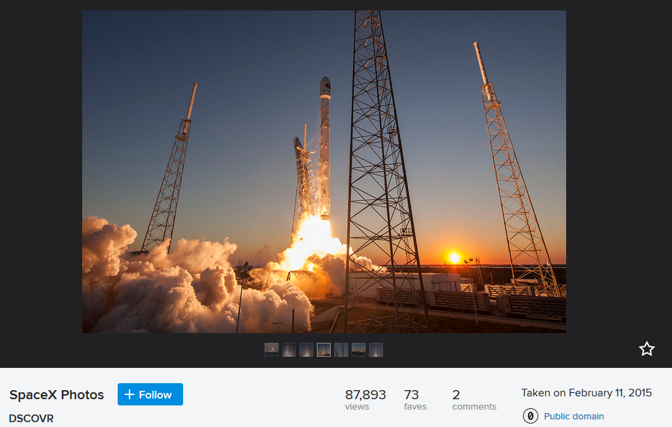Flickr offers new public domain licensing in wake of SpaceX photo ...