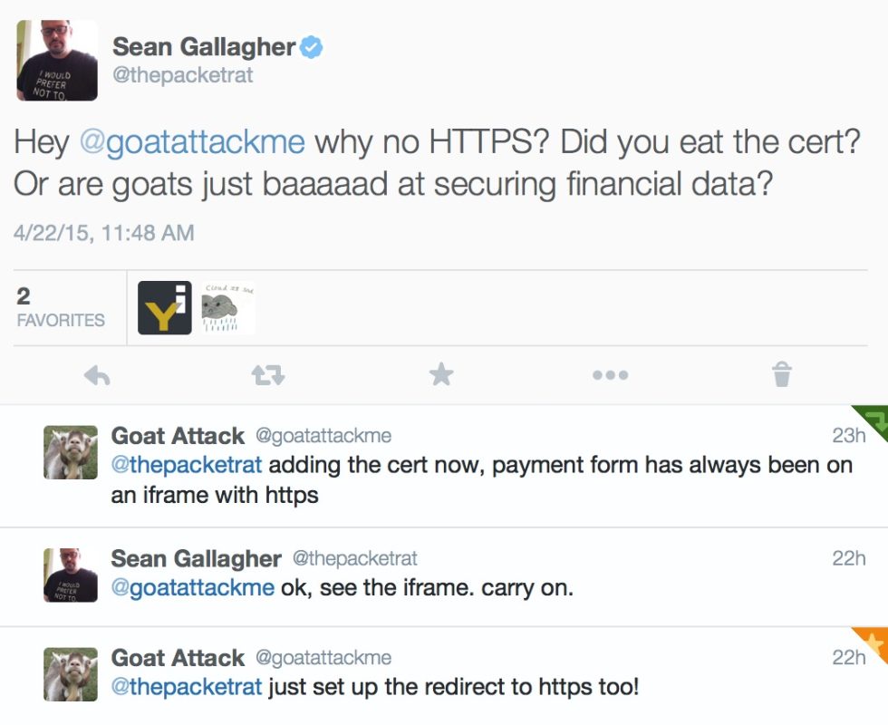 Baaad attitude: Prank-messaging friends (and enemies) with Goat Attack ...