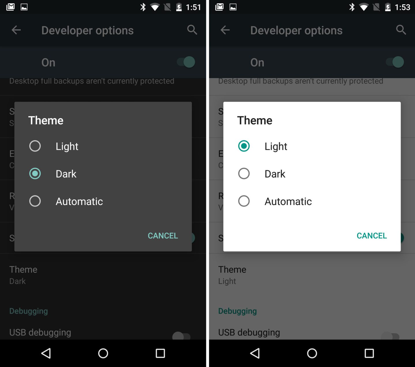 Android M has a dark theme option - Ars Technica
