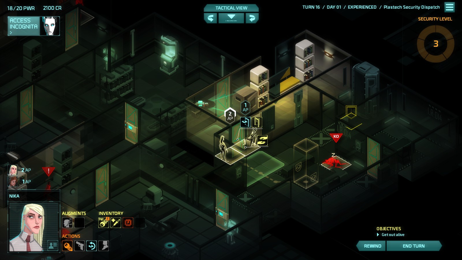 Invisible Inc. review: Stylish sneaking with some tight time pressure ...
