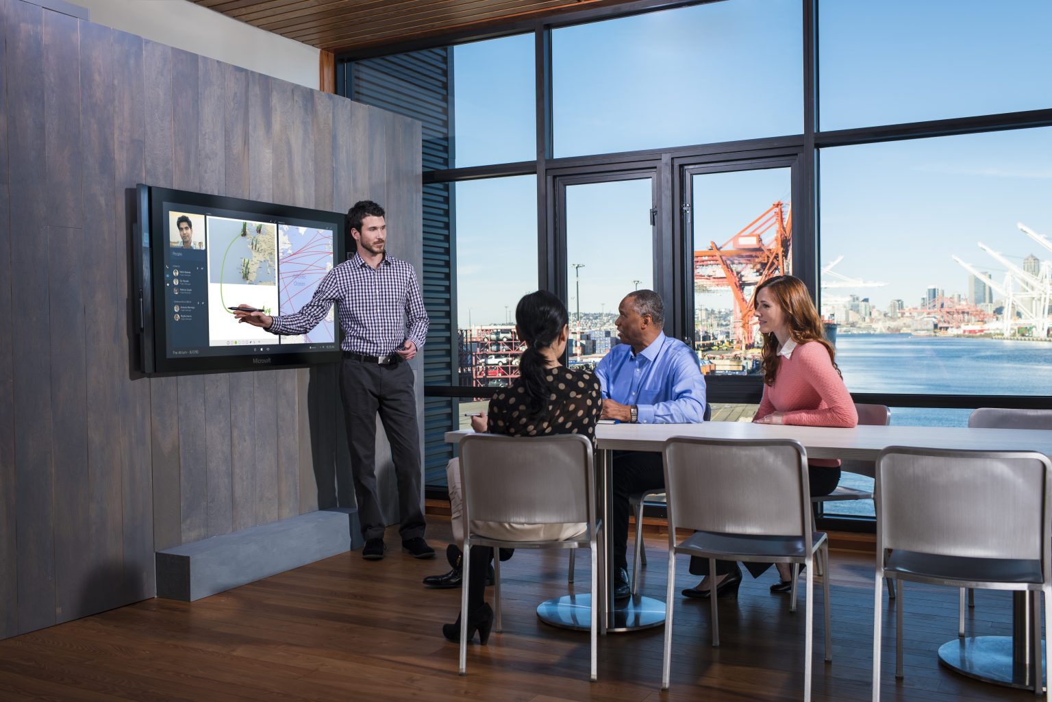 Microsoft takes on the conference room with Surface’s 84-inch, $20,000 ...