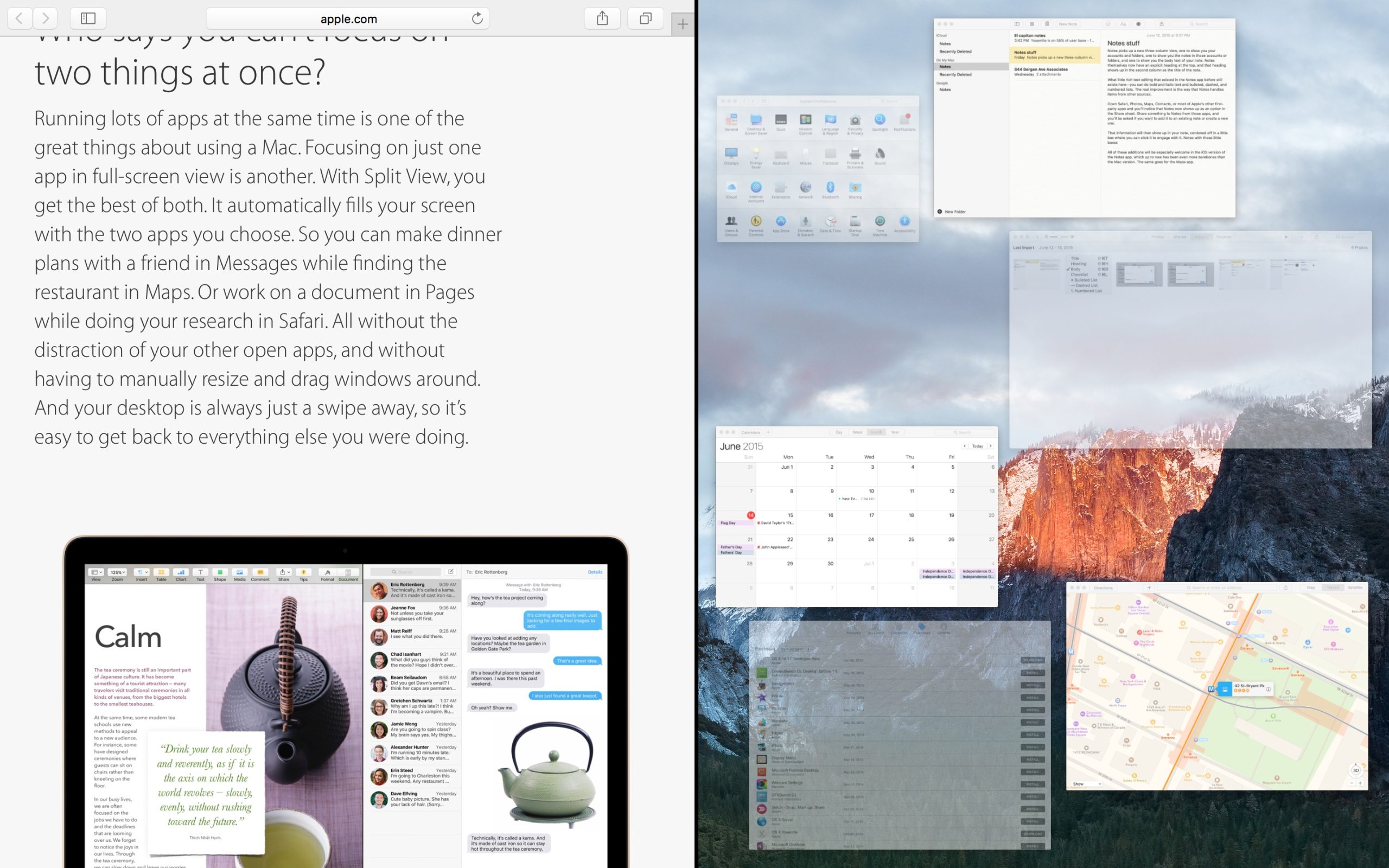 First look: OS X El Capitan brings a little Snow Leopard to Yosemite ...