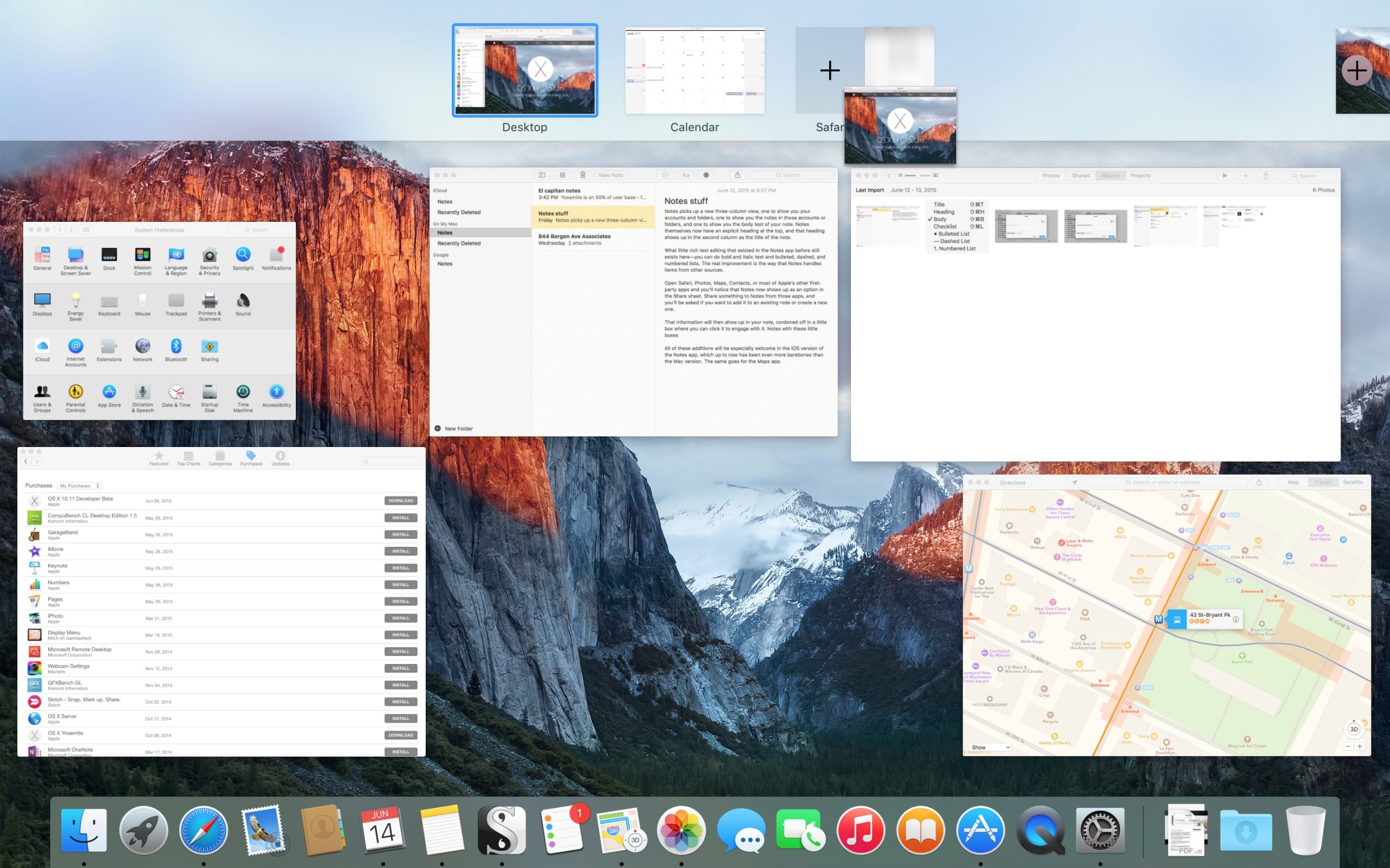 First look: OS X El Capitan brings a little Snow Leopard to Yosemite ...