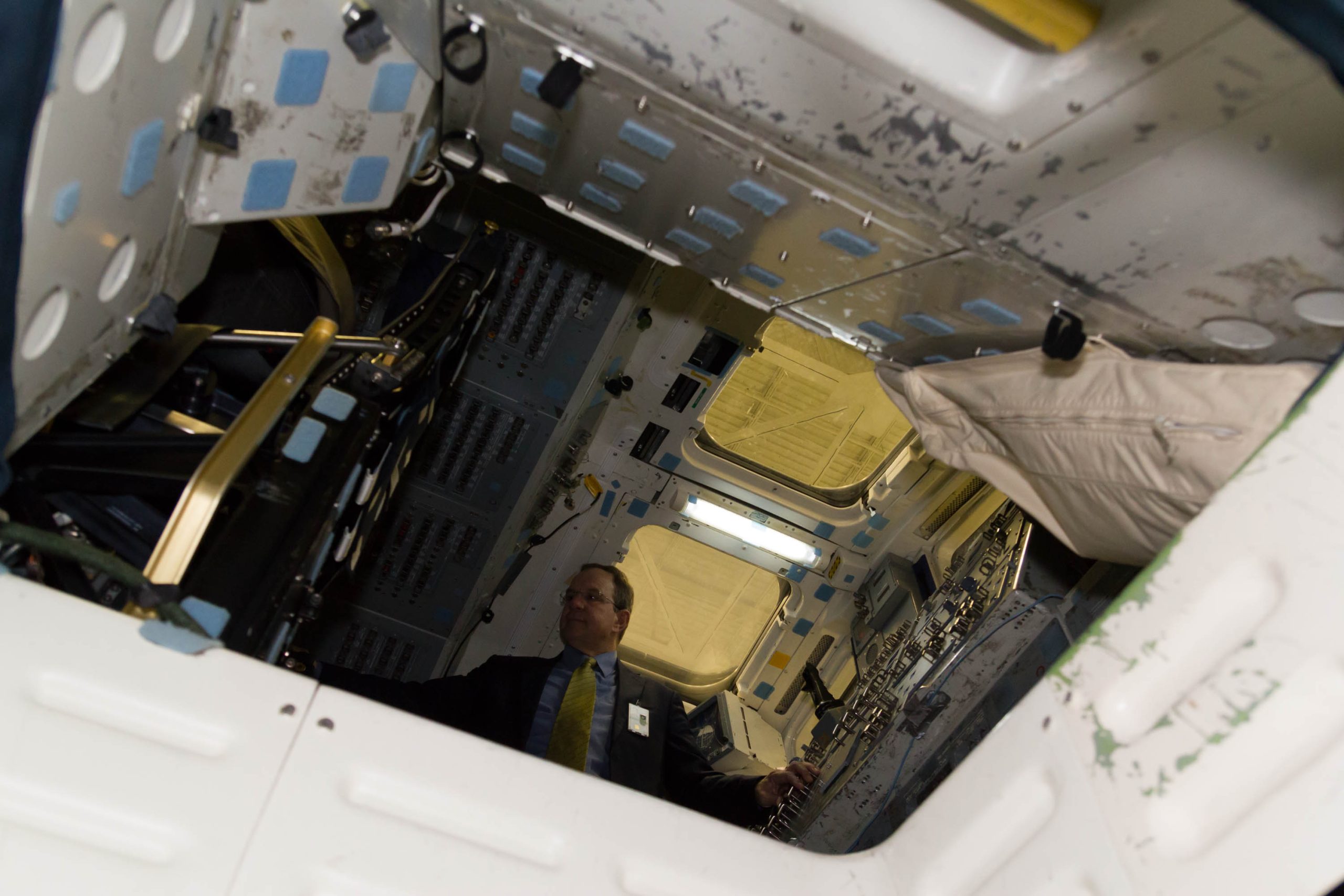 Space Shuttle Crew Cabin