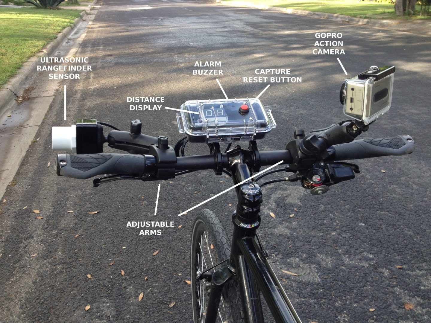 Police use ultrasonic device to make sure drivers stay 3 feet from ...