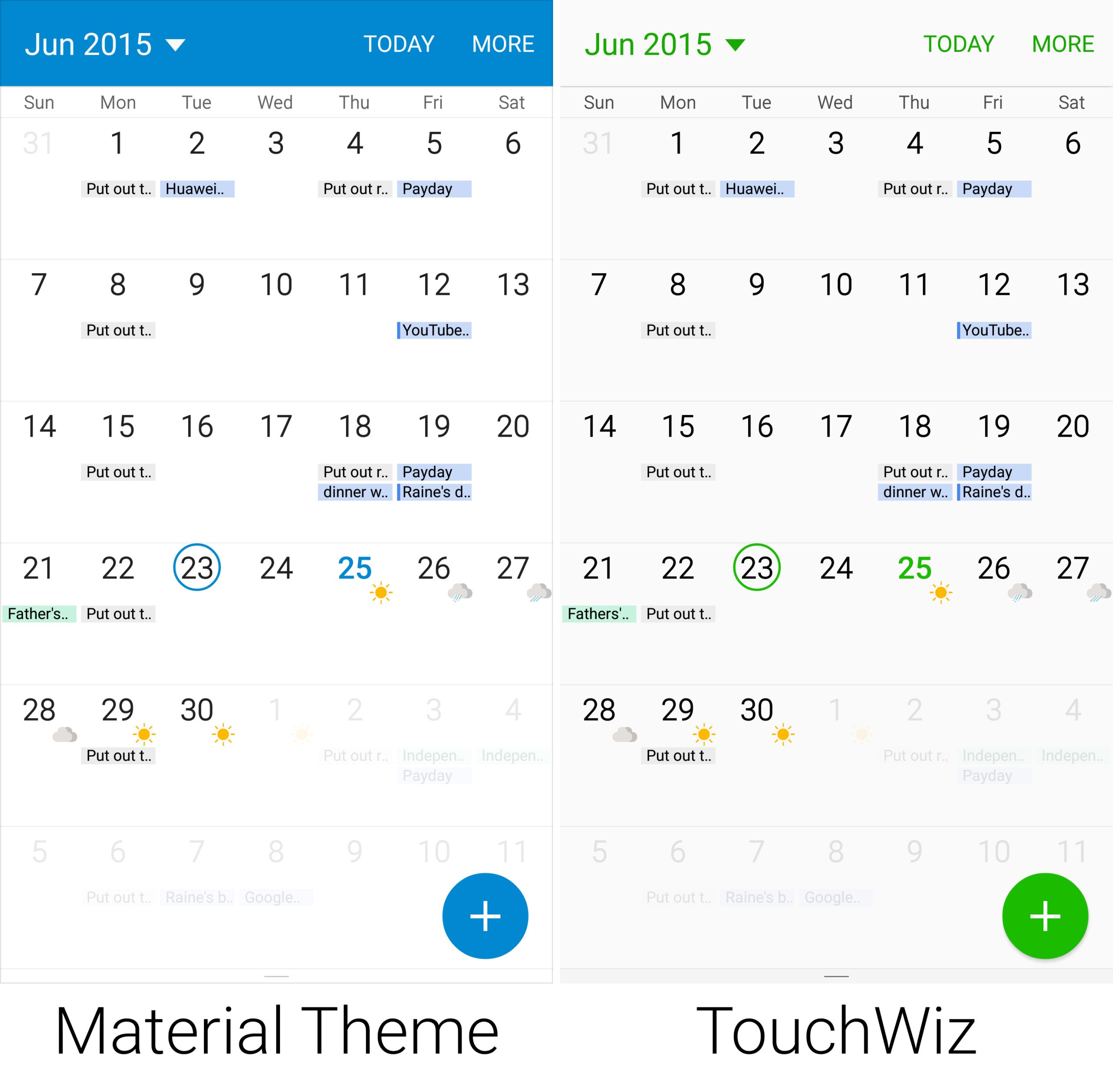 Gallery: The Galaxy S6 Theme Store gets a sweet stock Android theme ...
