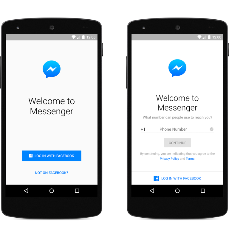 Facebook Messenger no longer requires Facebook account in US, Canada ...