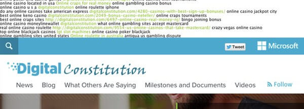 Microsoft website dedicated to online privacy gets hacked | Ars Technica