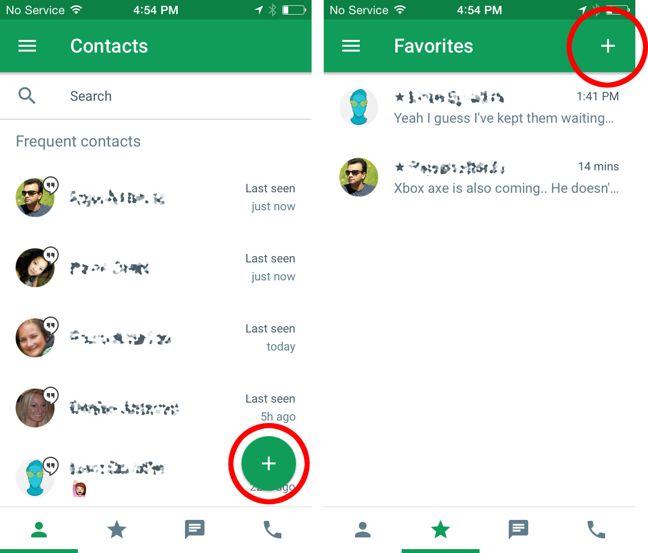 Gallery: Google launches redesigned Hangouts 4.0 on iOS - Ars Technica