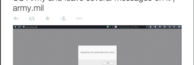 US Army website defaced by Syrian Electronic Army [Updated] | Ars Technica