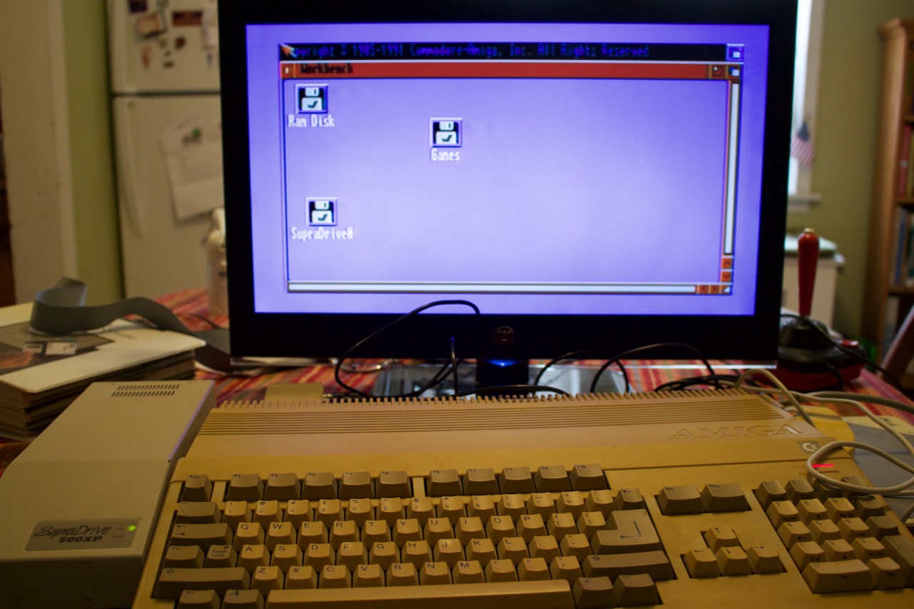 Powering up the past: Ars goes hands-on with the Amiga 500 - Ars Technica