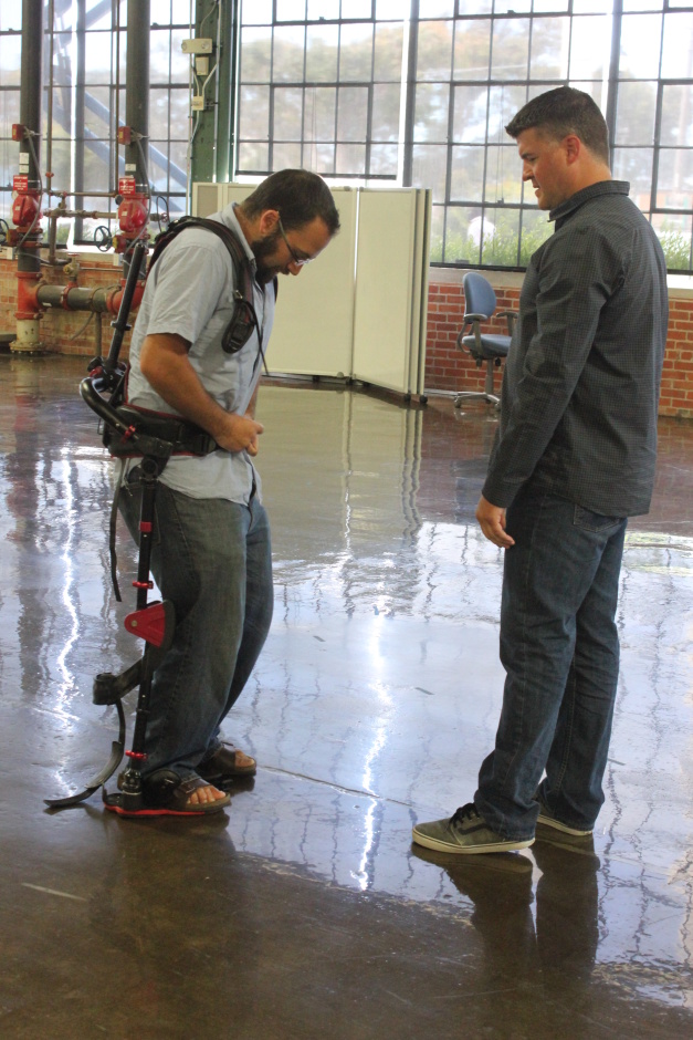 This magic exoskeleton for industrial workers is the future—we know, we ...