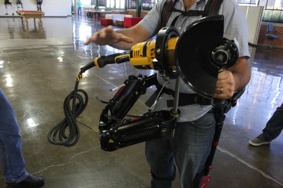 This magic exoskeleton for industrial workers is the future—we know, we ...