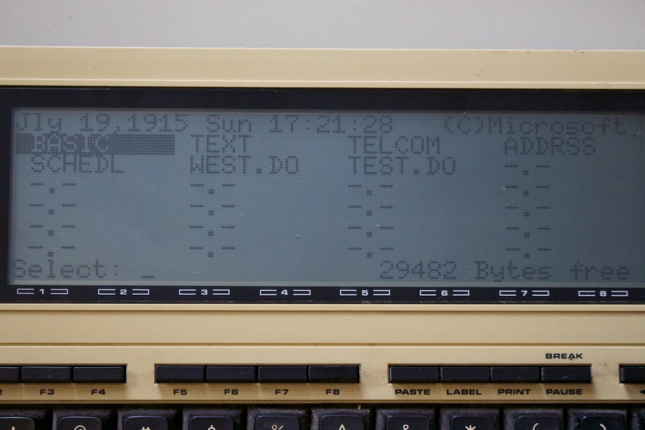 Back to the future: the TRS-80 Model 100 - Ars Technica