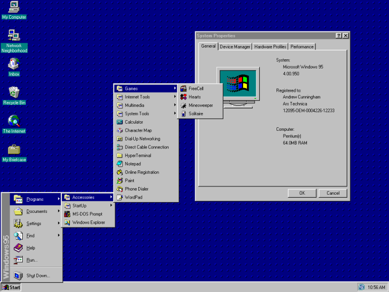 The Windows Start menu saga, from 1993 to today - Ars Technica