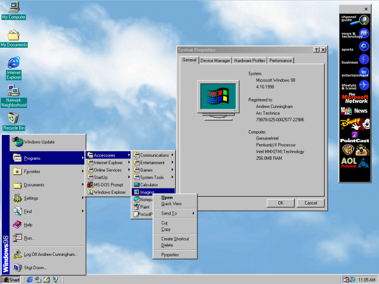 The Windows Start menu saga, from 1993 to today - Ars Technica