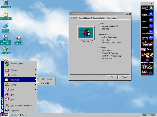 The Windows Start menu saga, from 1993 to today - Ars Technica
